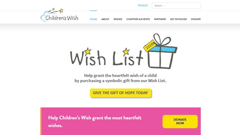 Children's Wish Foundation – Lush Concepts